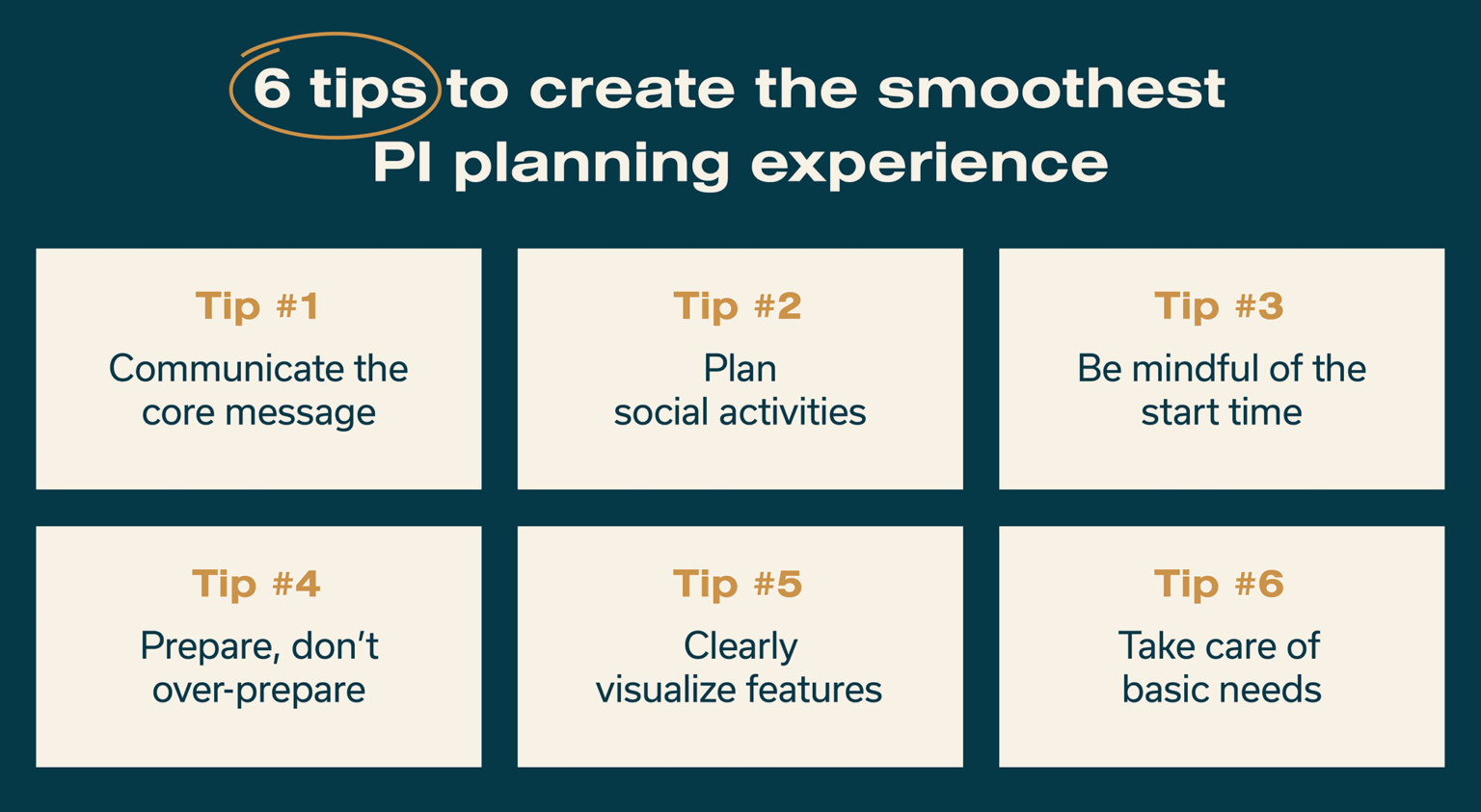 6 PI Planning Tips for RTEs - Scaled Agile